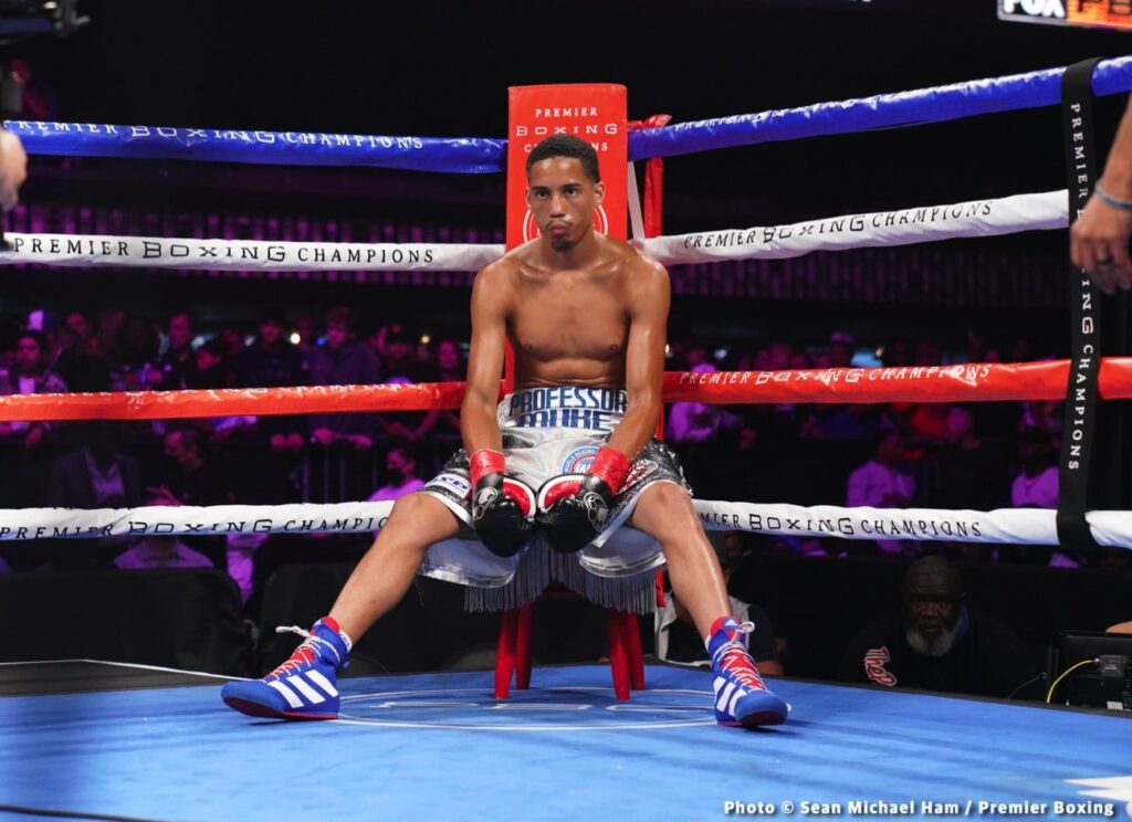 Mykal Fox gets Big Opportunity in Ring Return - Inside the Ropes Boxing ...