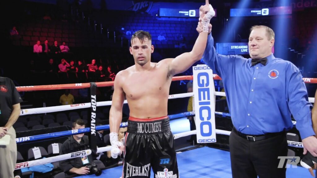 Trevor McCumby ready to make a splash after 4 years out of the ring ...