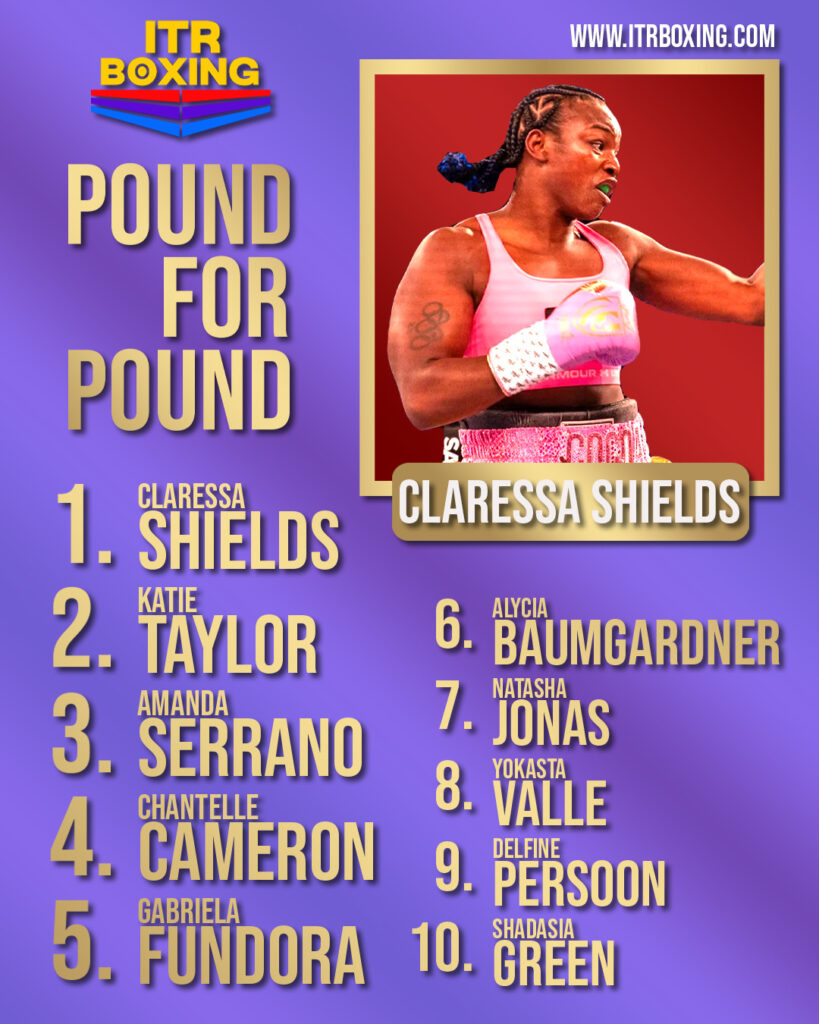 2024 female p4p - Inside the Ropes Boxing - Your #1 source for boxing news.